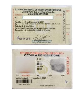 Descargar Carnet de Identidad Bolivia para Llenar 2026 | SEGIP